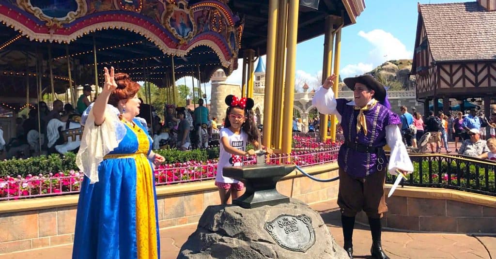 Disney Jigsaw Puzzle: Sword in the Stone at Magic Kingdom