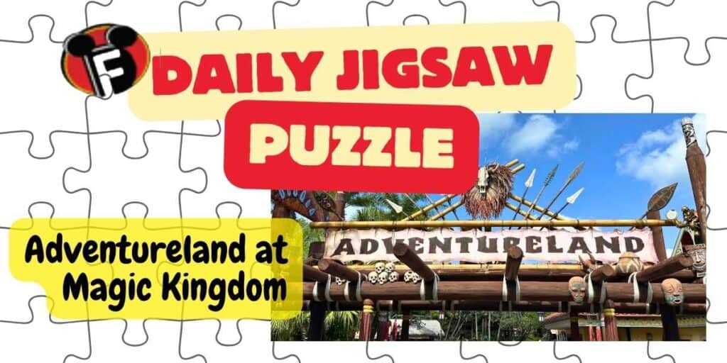 Disney Jigsaw Puzzle: Adventureland at Magic Kingdom