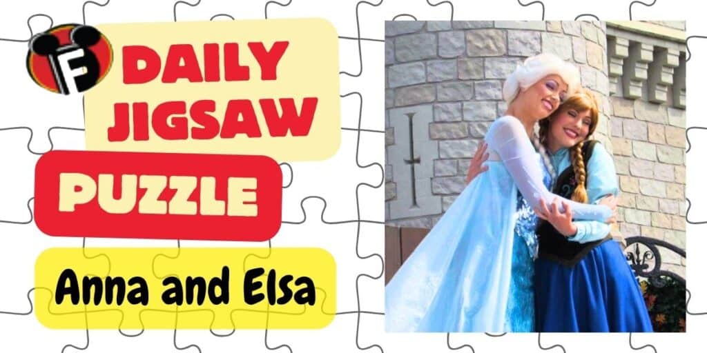 Disney Jigsaw Puzzle: Anna and Elsa : Disney Fanatic