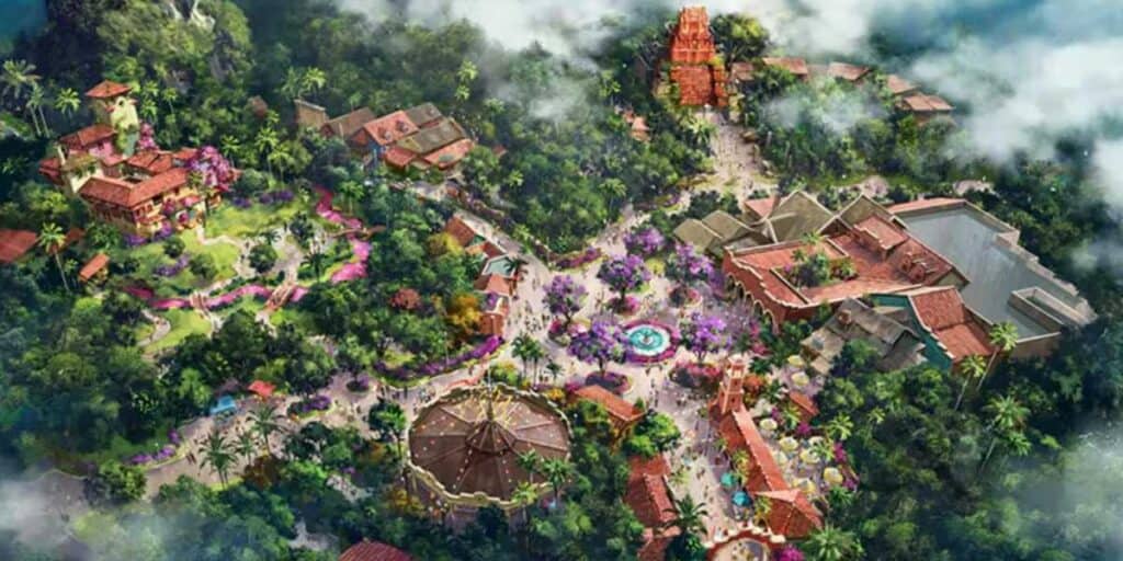 Aerial Scans Reveal Disney’s New Rooftop Mountain Tech and Rising ...