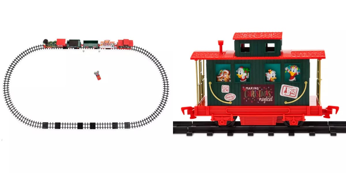 All Aboard the Magic: Mickey Mouse Holiday Train Set Brings Festive ...