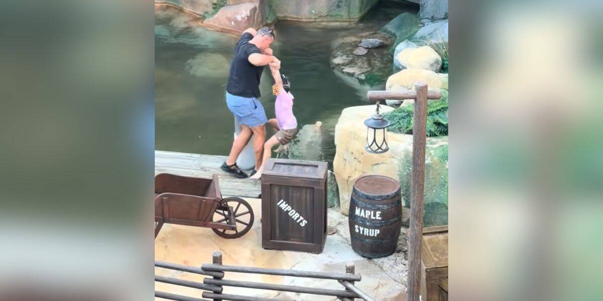 Man Ignores Disney’s Instructions To Stay Away, Rescues Child From ...